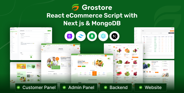 Grostore React Ecommerce Script With Nextjs And Mongodb Codecan 8475