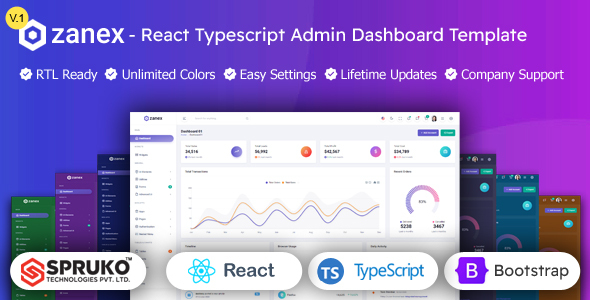 Zanex – Typescript React Admin Dashboard Template | CodeCan Zanex – Typescript React Admin Dashboard Template | CodeCan